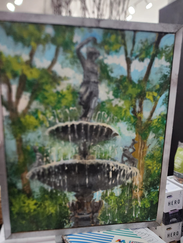 "Memphis Court Square Fountain " Original- Judy Vandergrift - Feelin ...