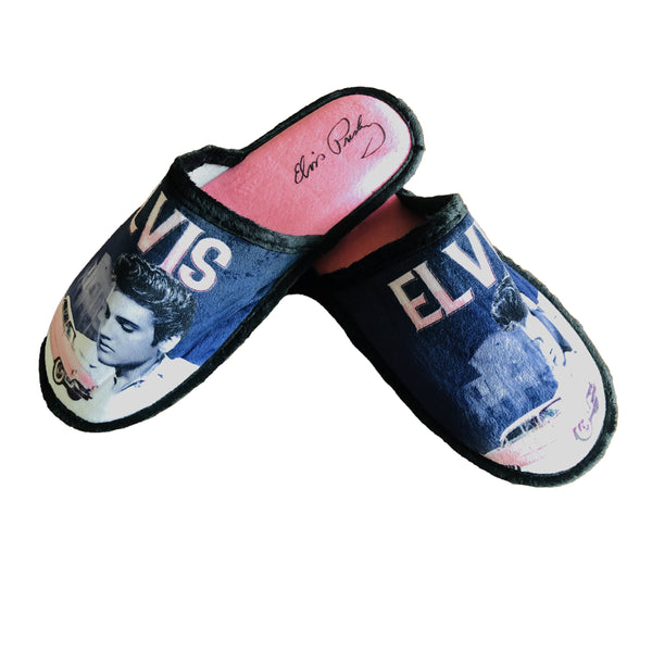 Elvis Slippers - Pink Caddy - Feelin’ Memphis LLC