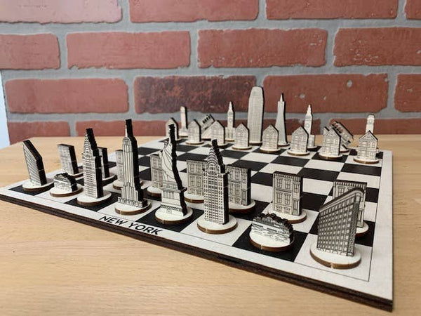 Memphis vs Nashville Chess Set - Feelin’ Memphis LLC