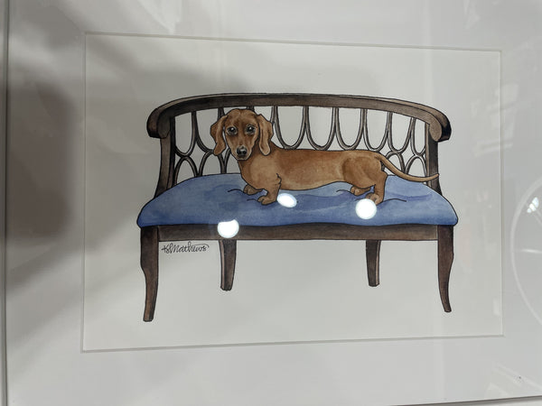 Dog Daze ORIGINAL ART by Kim Mathews - Feelin’ Memphis LLC
