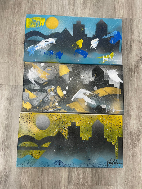 Memphis Graffiti Skyline Original by Jade Miller - Feelin’ Memphis LLC